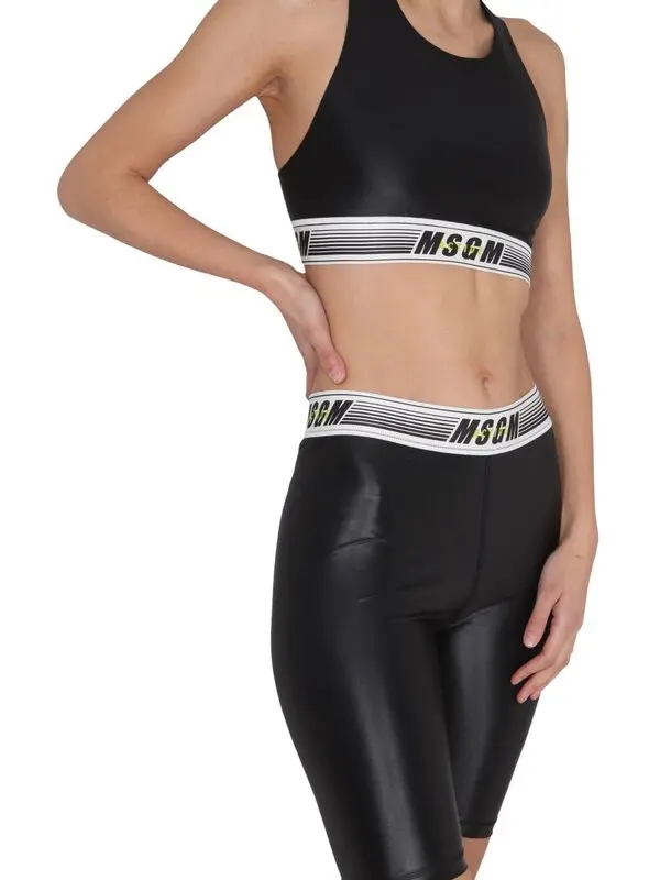 MSGM Activewear Top - Black