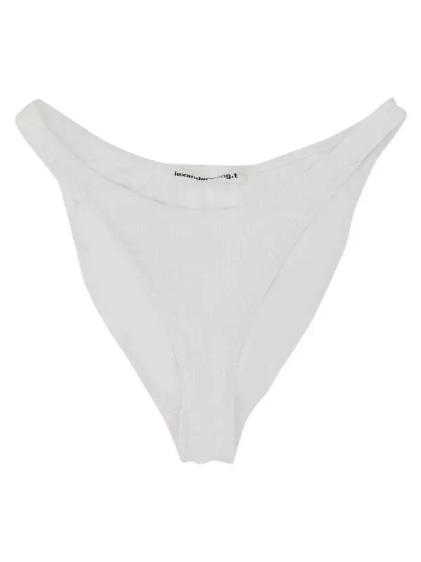 Alexander Wang Bikini Briefs With Logo - White