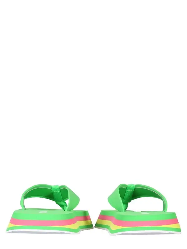 MSGM Thong Sandal - Green
