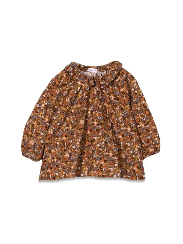 IL GUFO Floral Cotton Shirt
