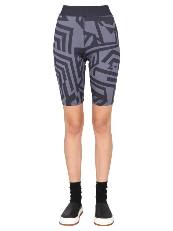 Alexander McQueen Dazzelle Cyclist Bermuda - Black