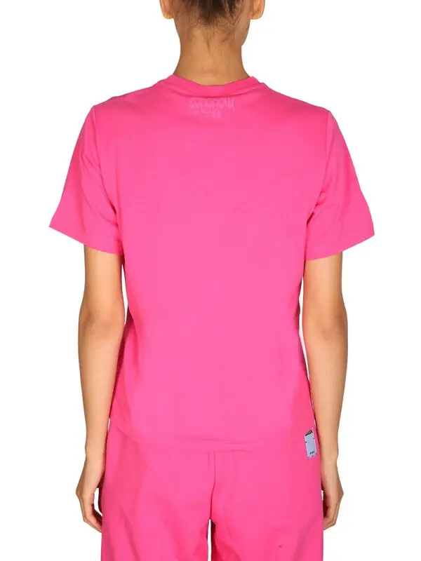 Alexander McQueen T-shirt With Logo - Fuchsia