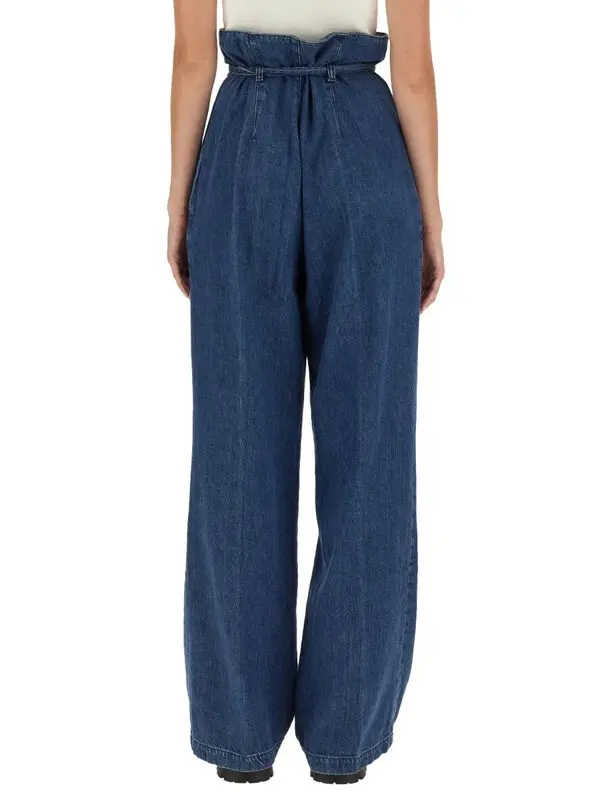 Boyish Palazzo Pants - Denim