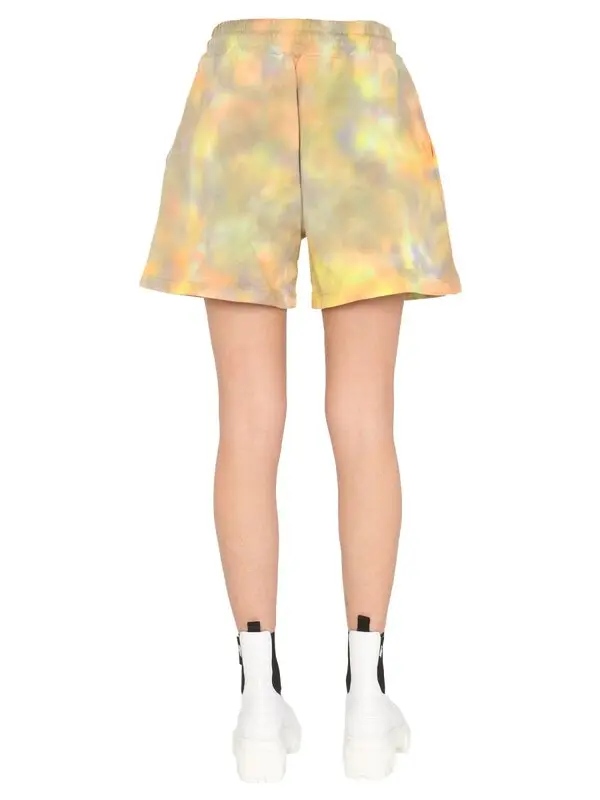 MSGM Cotton Shorts - Multicolour