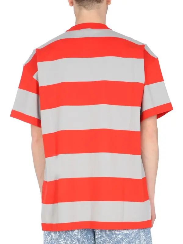MSGM T Shirt With Embroidered Logo