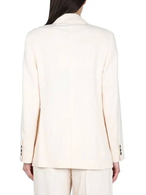 MSGM Viscose Blazer - Ivory