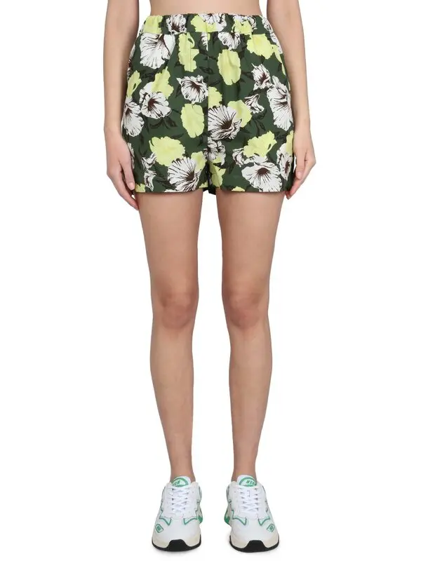 MSGM Shorts With Elastic Waistband
