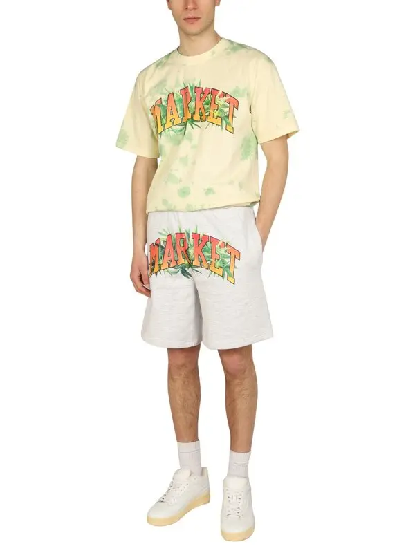 MARKET Logo Print T-shirt - Multicolour