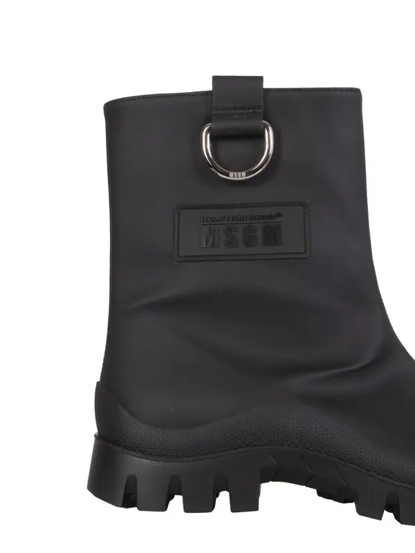 MSGM Rain Boots - Black