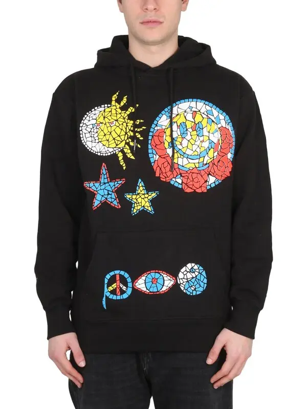 MARKET Hand-drawn Varsity Sweatshirt