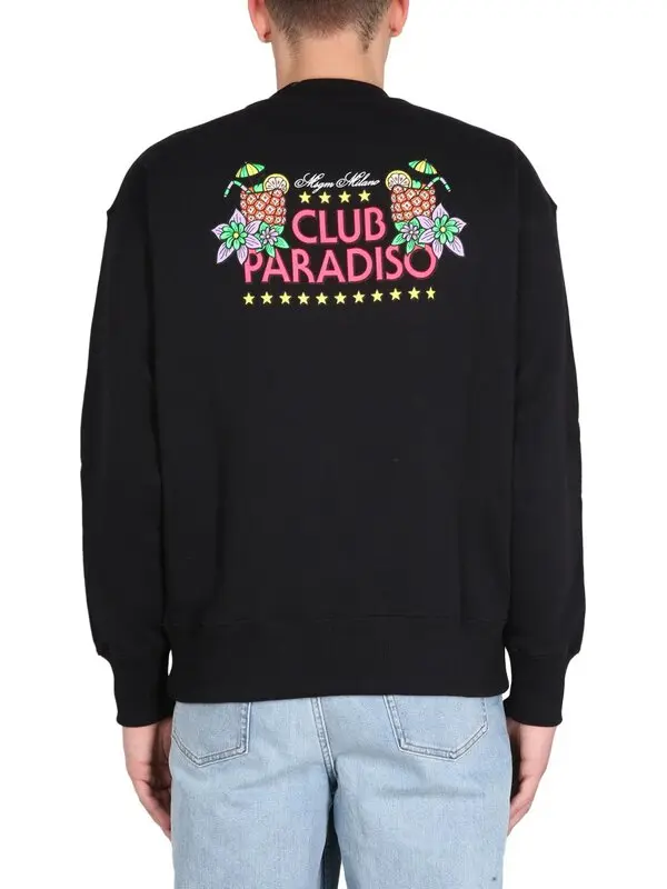MSGM Sweatshirt With Logo Print