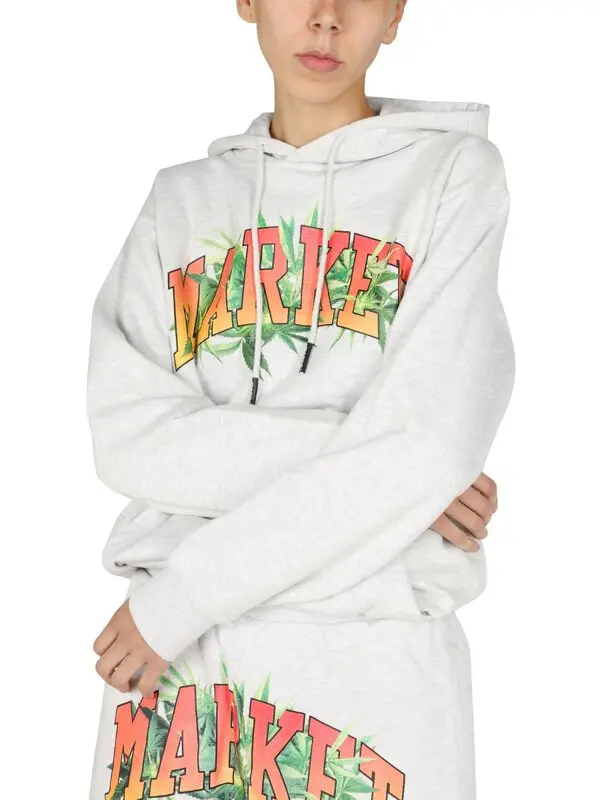 MARKET Logo Print Sweatshirt - Grey