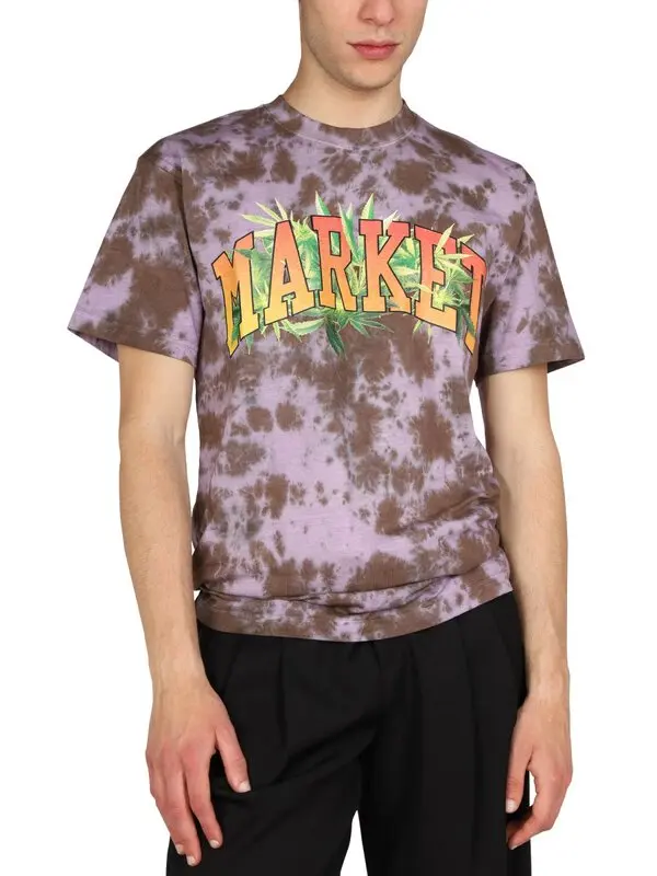 MARKET Logo Print T-shirt - Multicolour
