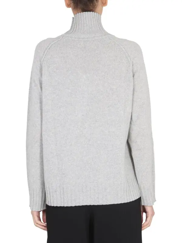 STEFANO MORTARI Turtleneck Top - Grey