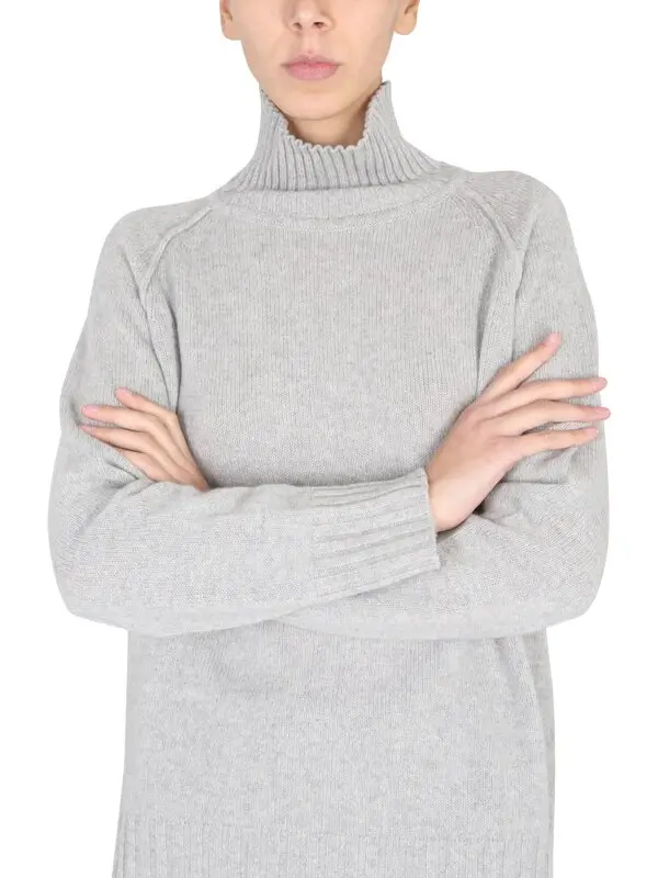 STEFANO MORTARI Turtleneck Top - Grey