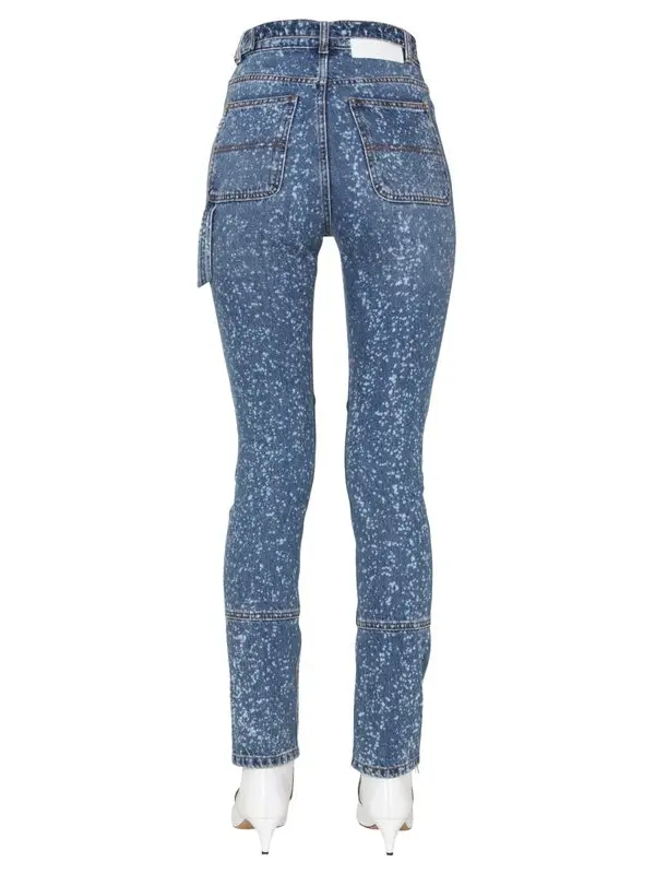MSGM High-waisted Skinny Fit Jeans