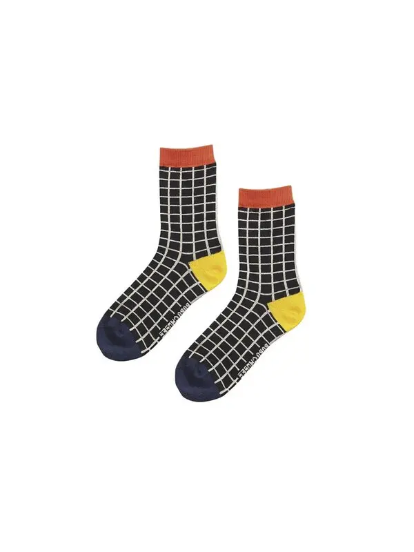 BOBO CHOSES Checkered Short Socks - Multicolour