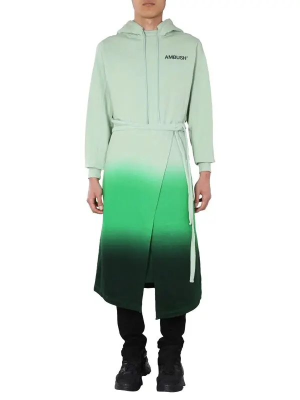 AMBUSH Hooded Dress - Green