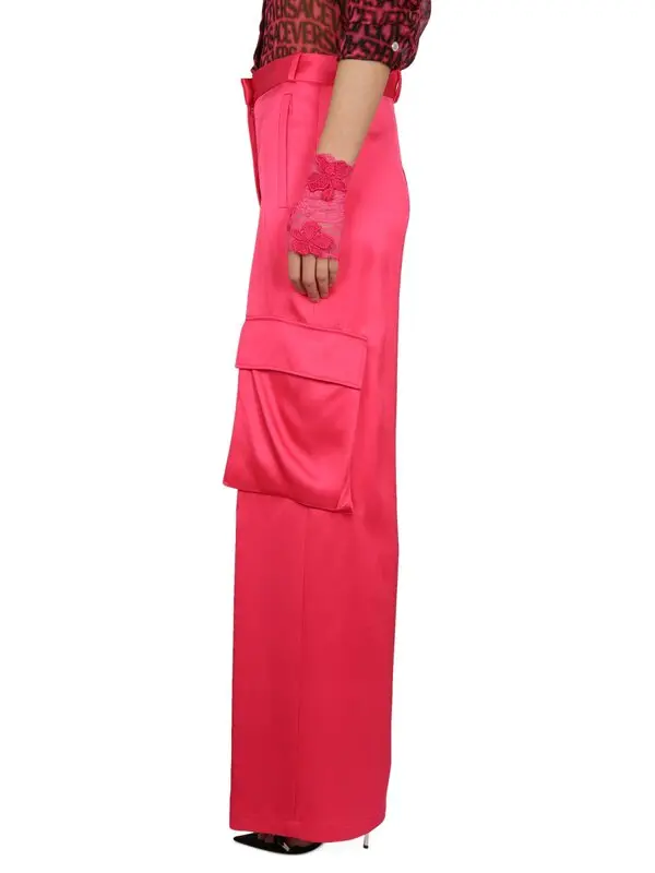 Versace Duchesse Pants - Fuchsia
