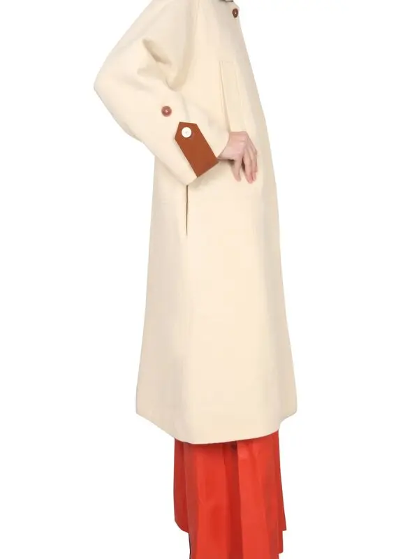ALYSI Tailored Coat - Beige