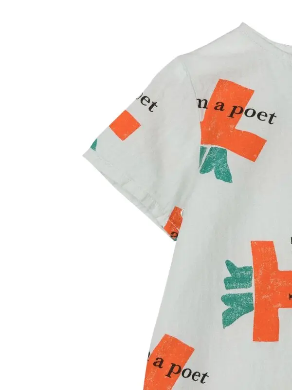 BOBO CHOSES I'm A Poet All Over Woven Playsuit - Multicolour