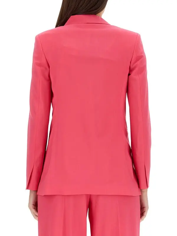ALYSI Single Breasted Jacket - Fuchsia