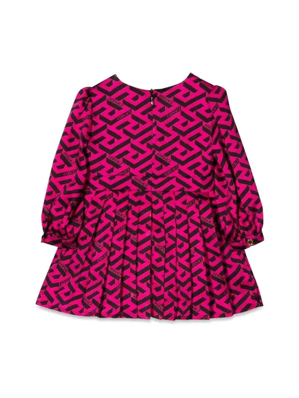 Versace Allover Print Dress