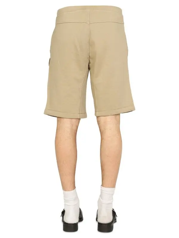 TEN C Bermuda Sweatshorts - Beige