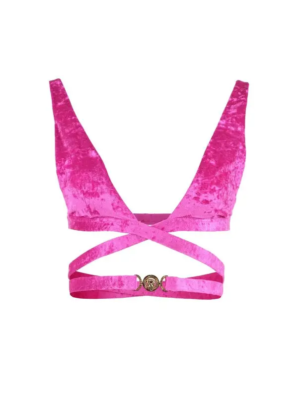 Versace Medusa Bikini Top - Pink