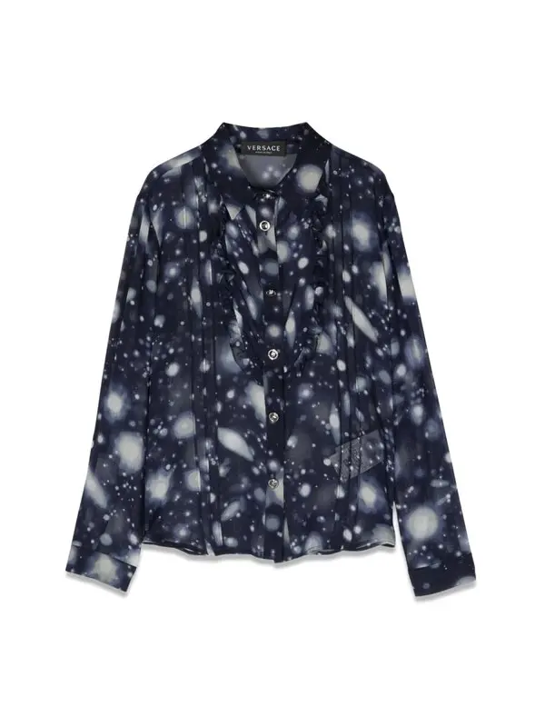 Versace Printed Silk Shirt