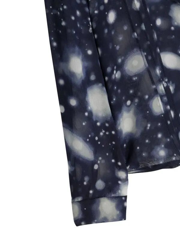 Versace Printed Silk Shirt