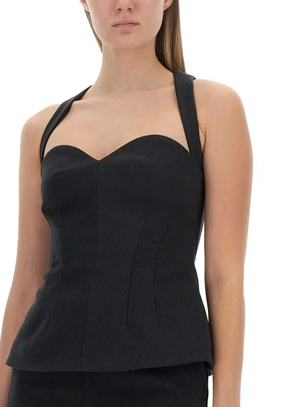 Philosophy Di Lorenzo Serafini Bustier Top - Black