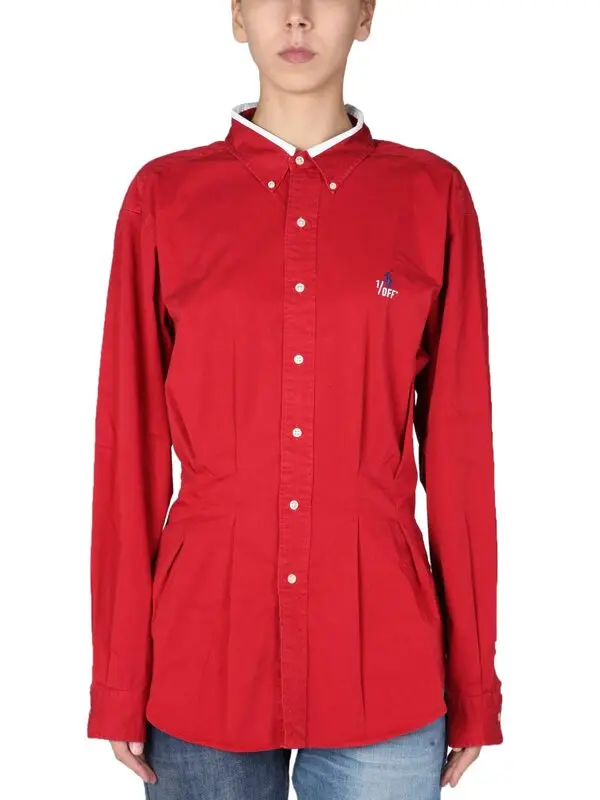 1/OFF PARIS Remade Ralph Lauren Shirt - Red