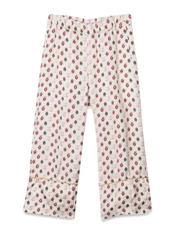 SIMONETTA Printed Viscose Pants