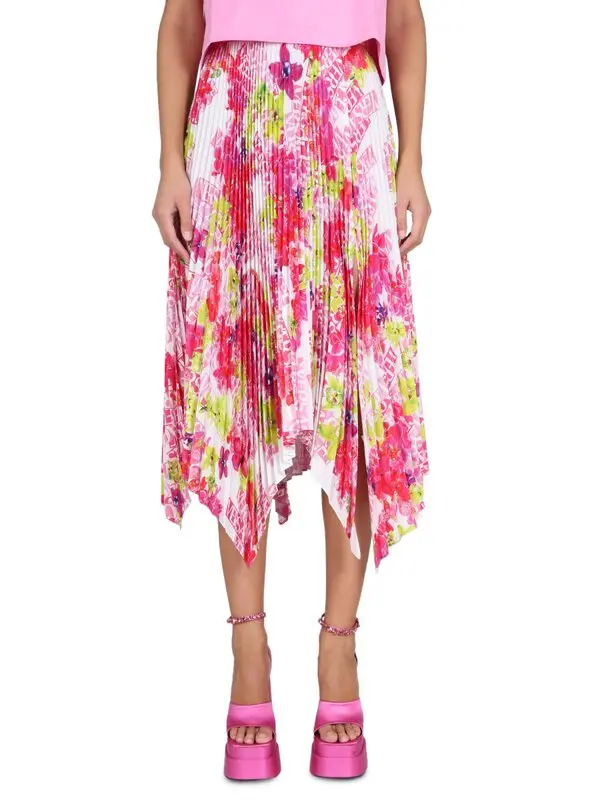 Versace Pleated Skirt - Multicolour