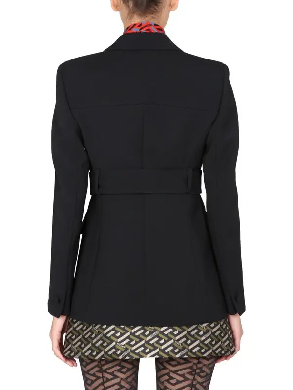 Versace Jacket With Medusa Button