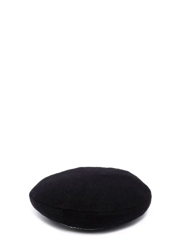 SIMONETTA Wool Hat - Black