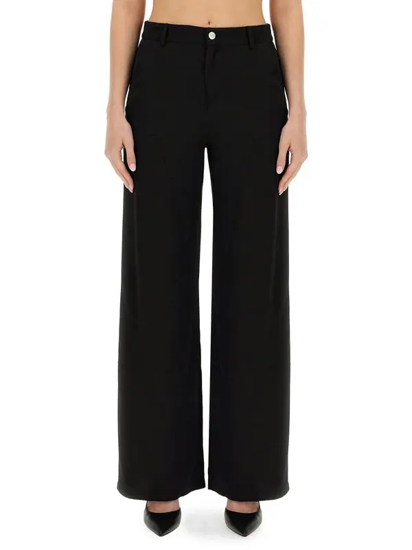 Moschino Palazzo Pants - Black