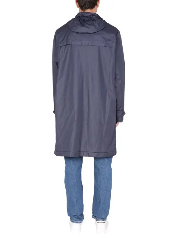 Aspesi Gallio Waterproof Coat - Blue