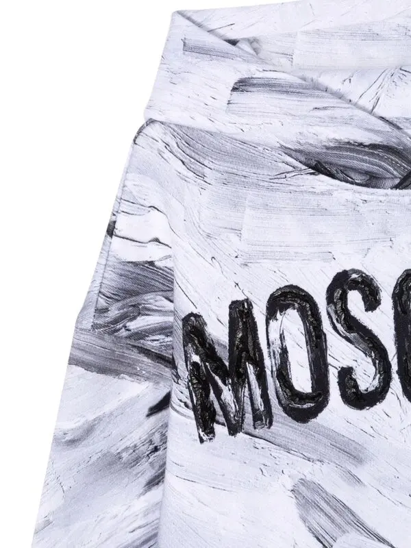 Moschino Cotton Hooded Sweatshirt