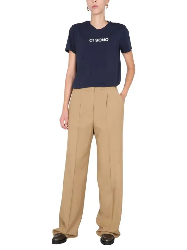 Aspesi Gabardine Trousers - Beige