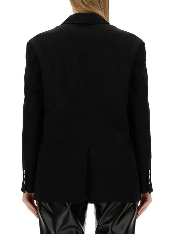 Moschino Single-breasted Jacket - Black