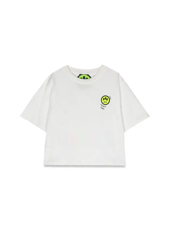 BARROW Cropped T-shirt - Ivory