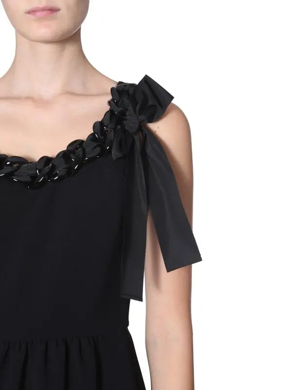 Moschino Tubino Dress - Black