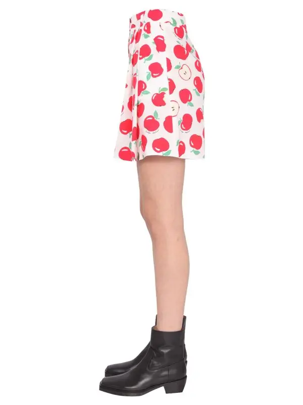 Moschino Cotton Poplin Shorts - Multicolour