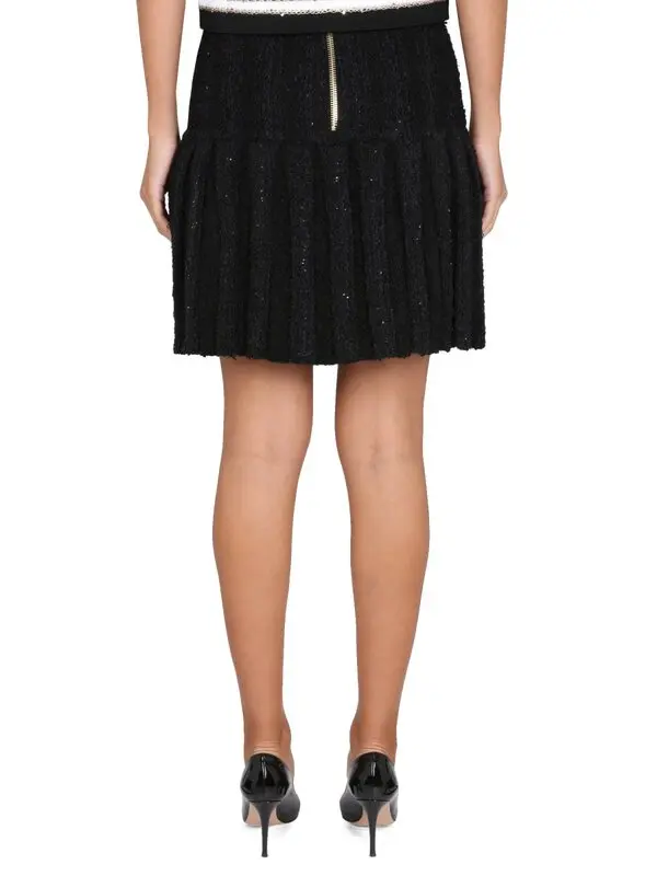 Balmain Button Detailed Skirt