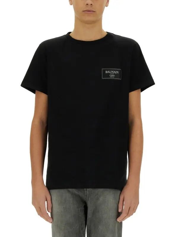 Balmain T Shirt With Logo