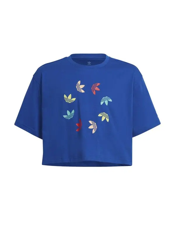 ADIDAS ORIGINALS Cropped Tee - Blue
