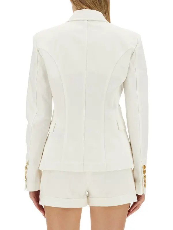 Balmain Six-button Cotton Jacket