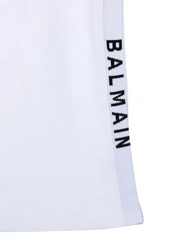 Balmain Logo T-shirt Dress
